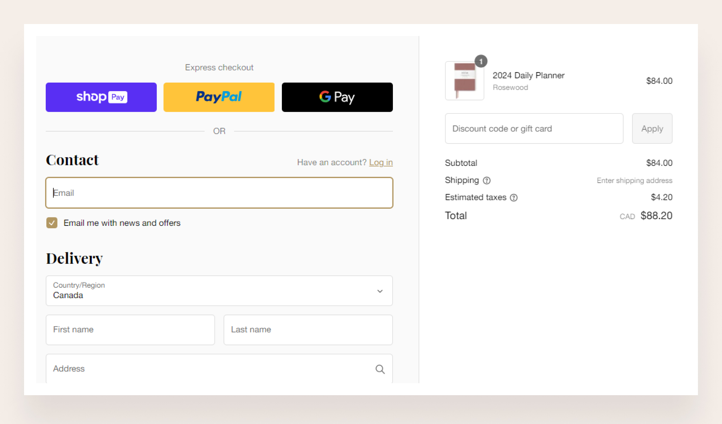 How to make & optimize your Shopify One-Page checkout - OmegaTheme.com