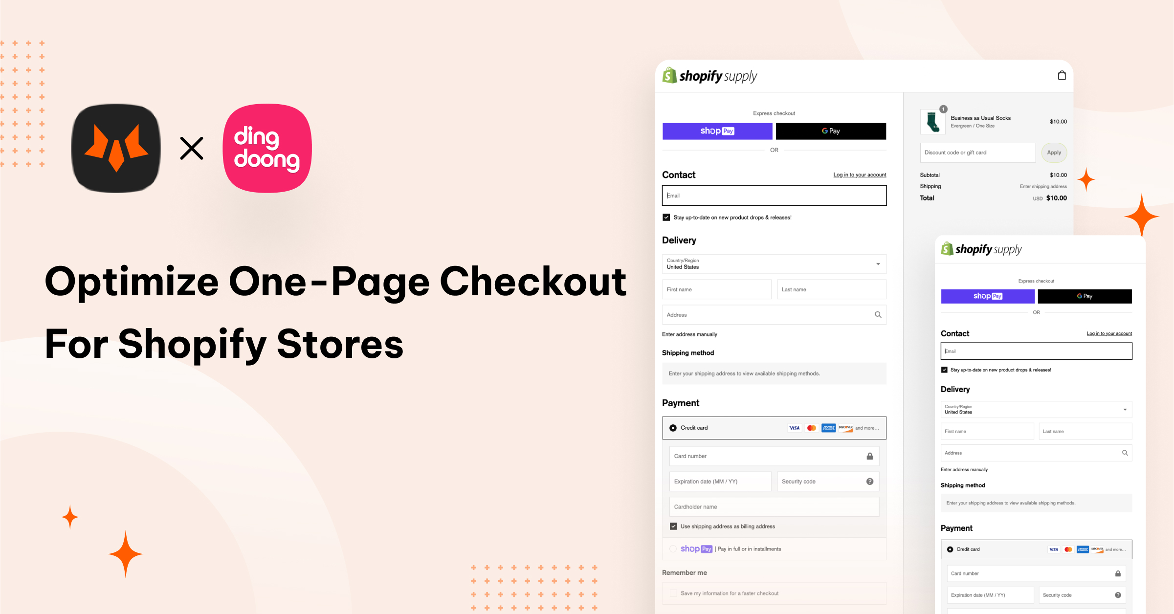 How to make & optimize your Shopify One-Page checkout - OmegaTheme.com