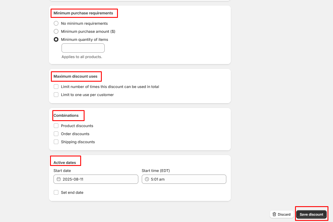 How to Create Discounts on Shopify 2025: Step-by-Step Tutorial ...